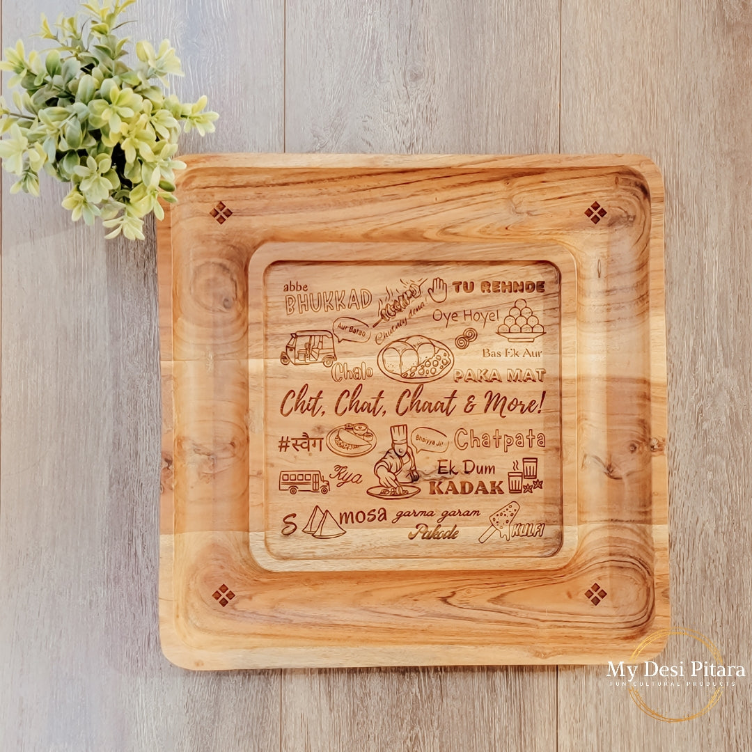 Chit Chat Chaat Board – Elegantly Personalized Gifts